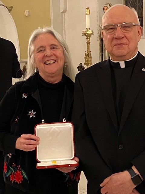 Susan Metzler Awarded Pro Ecclesia et Pontifice - Basilian Fathers