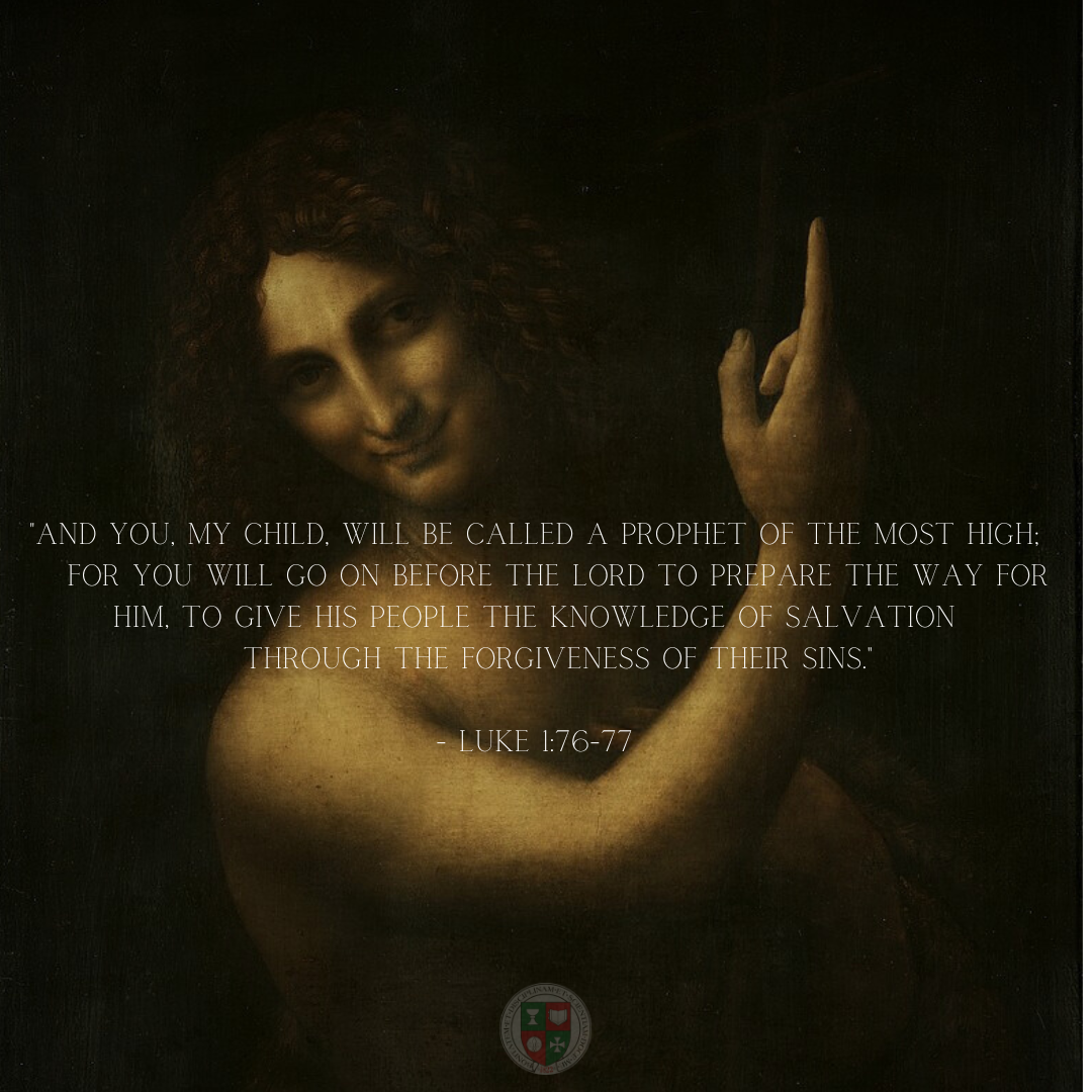 The Nativity of Saint John The Baptist and its significance - Basilian ...