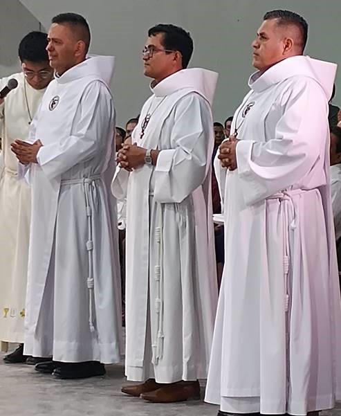 We welcome you, Brothers! - The profession of Óscar Martínez Ávila ...