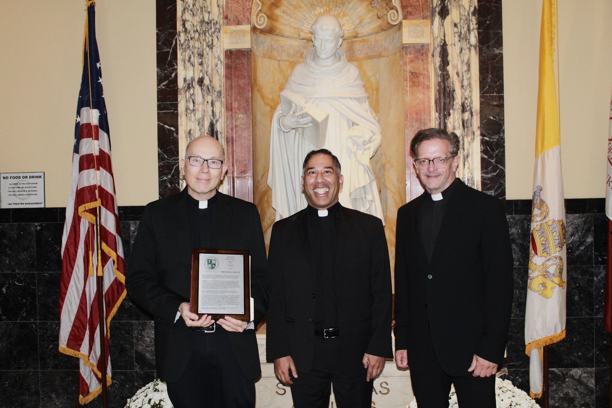 “70 Years of Service” – The Basilians inducted into "The Aquinas ...
