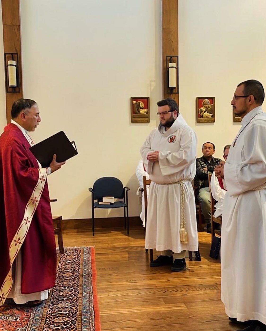 Scholastics Bishoy Dawood and Daniel Ryan installed into the ministry ...