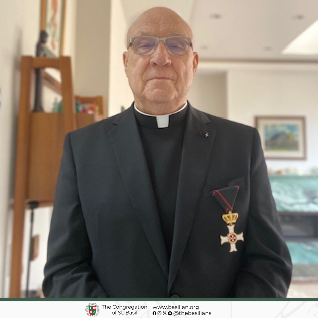 Fr. David Katulski, CSB, Honored with Gold Cross Piis Meritis at ...