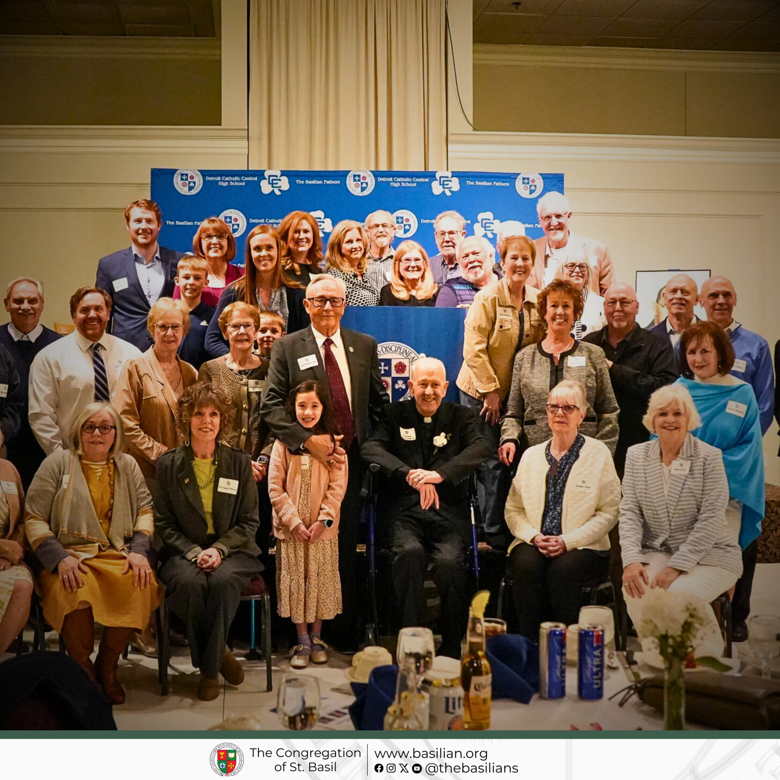 Fr. Dennis Noelke CSB Honored at Catholic Central Alumni Dinner for ...