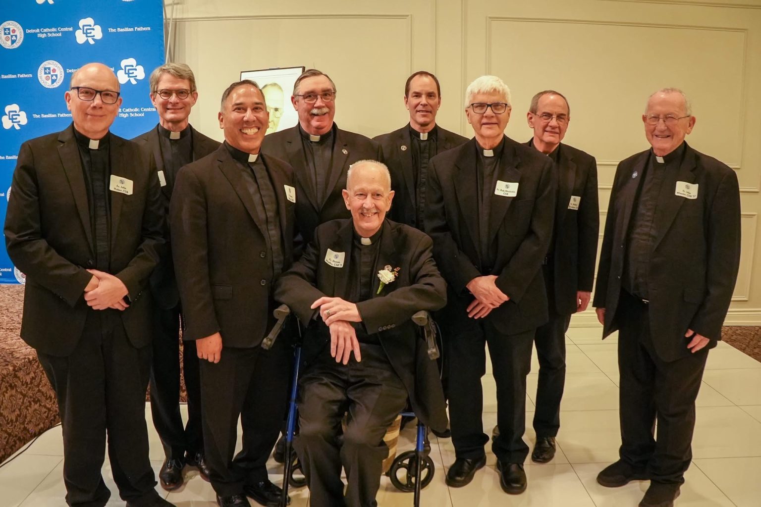 Fr. Dennis Noelke CSB Honored at Catholic Central Alumni Dinner for ...